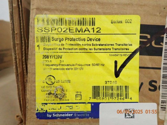 Square D Surge Protection Device in Spartanburg, SC, USA