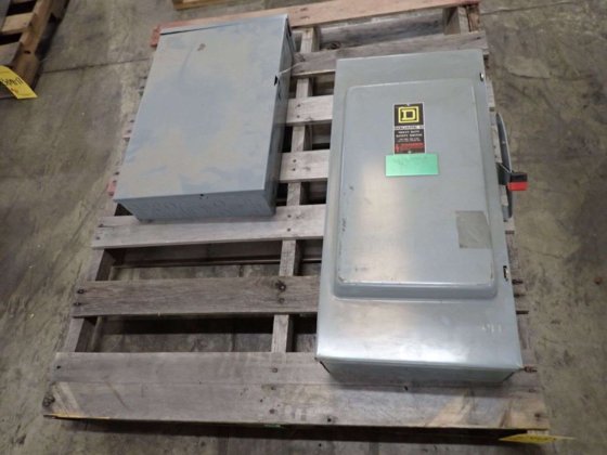 Square D Enclosed Panelboard with Safety Switch in Spartanburg, SC, USA