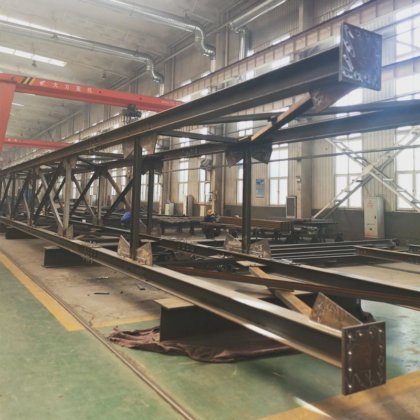 Steel Industrial Support Frame with Heavy Frame Structure Building in ...