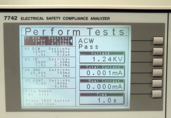 EXTECH 7742 Electrical Safety Compliance Analyzer in Seoul, South Korea