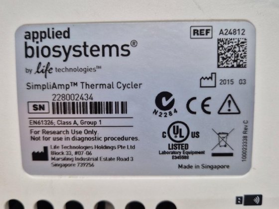 applied biosystems Simpliamp Thermal Cycler PCR in Seoul, South Korea