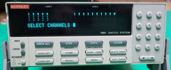 Keithley 7001 switch system in Seoul, South Korea
