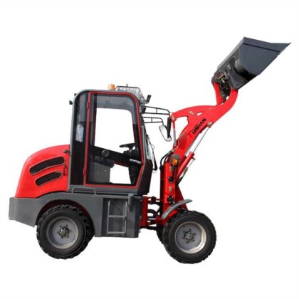 Full Electric 1 Ton Compact Wheel Loader Reach Stacker Vs Top Loader in ...