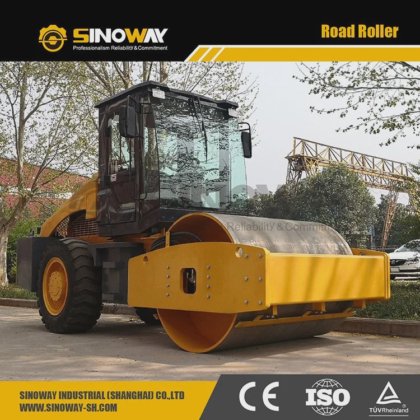 Heavy Machinery Compactor 5 Ton Hydraulic Driveway Road Roller ...
