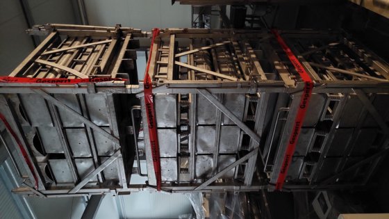 Ham molds in Erfurt, Thuringia, Germany