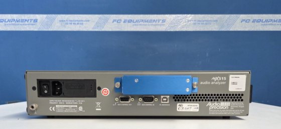 APX515 - AUDIO ANALYZER - AUDIO PRECISION - ANALOG AND DIGITAL INPUT in ...