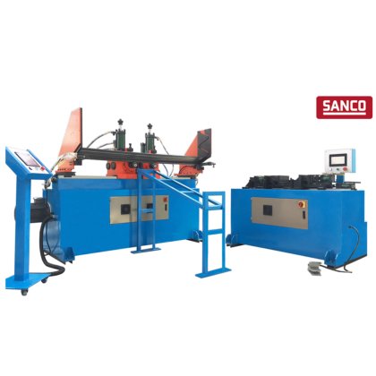 Sanco Double head bending machine DB-38L in Indianapolis, IN, USA