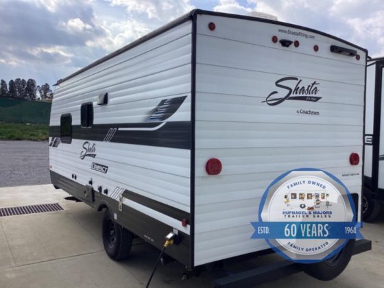 2025 Shasta RVs Compact 18FQ in Harmony, PA, USA