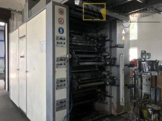 2003 FLEXOTECNICA TACHYS FLEXO PRESS ( 8 colors press ) in Warsaw ...