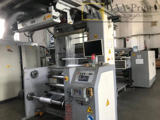 2003 FLEXOTECNICA TACHYS FLEXO PRESS ( 8 colors press ) in Warsaw ...