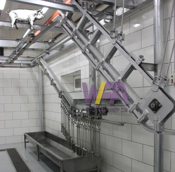 Commercial Small Scale Slaughterhouse 50-200 Head Per Day Hog Abattoir ...