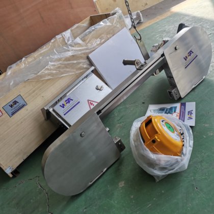 Modern Abattoir Cattle Slaughter Abattoir Equipment Carcass Splitting ...