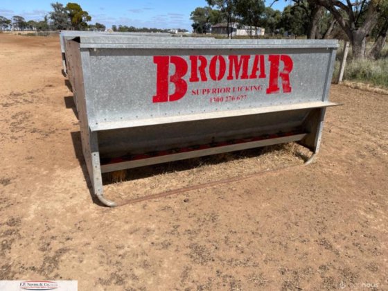 Bromar sheep feeder. in Caldwell, Australia