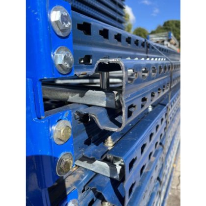 Pallet racking system, Mecalux / / rack uprights: 2.500 x 1.100 mm ...