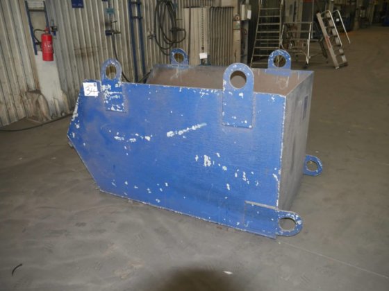 Forkliftable Swarf Skip in Elbląg, Poland