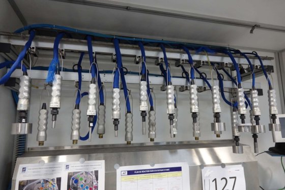 ETAMIC MOVOMATIC N05K035 pneumatic measuring bench in Viviez, France