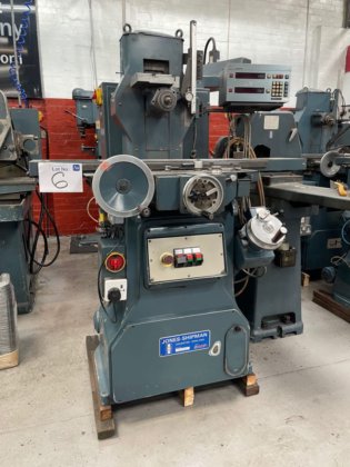 Jones Shipman 540P Hydraulic Surface Grinder With Sony Magnescale LM22 ...