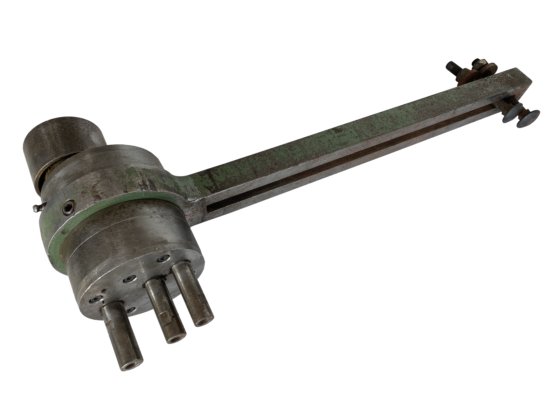 Three-spindle drilling head for drill machine with spaced spindles No ...