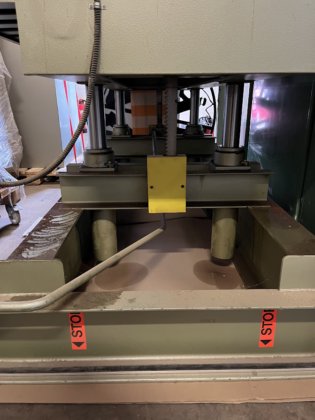 Joos veneering press stack press 103759 in Petershagen, North Rhine ...