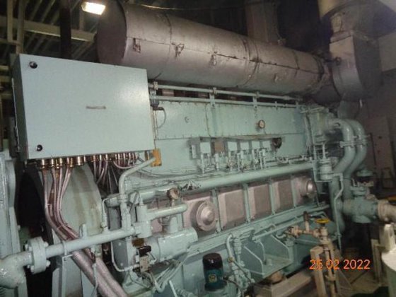 STX MAN B&W 6L23-30H DG SET in India