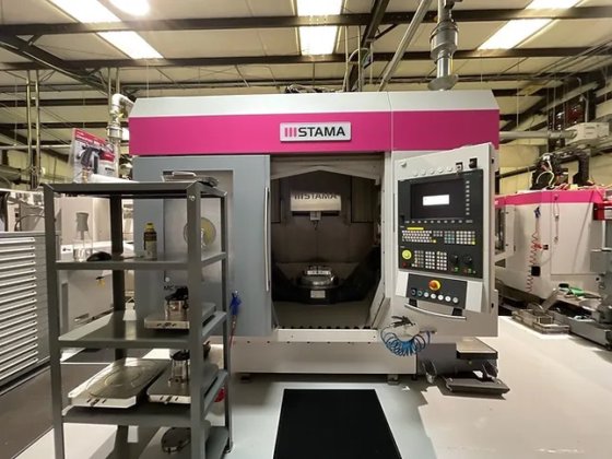 STAMA FIVE AXIS VERTICAL MACHINING CENTER in Houston, TX, USA