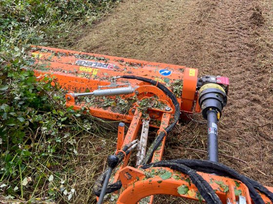 Sideshift Flail Mower, Heavy Offset Side Mulcher For Tractors ALCE-200 ...