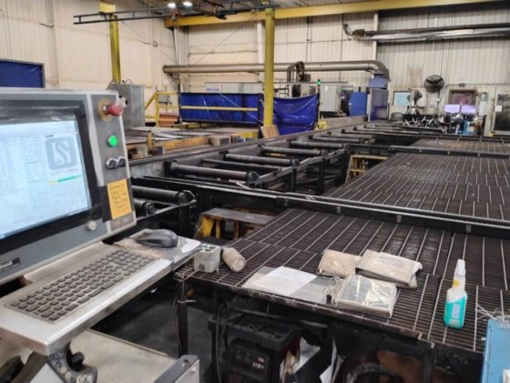 Lincoln Electric Python X2 Robotic Plasma Beam Line in Stone Mountain ...