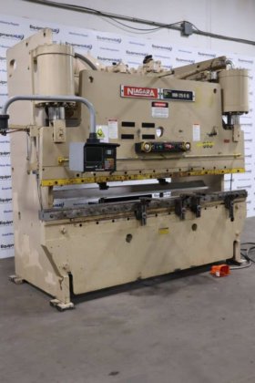 Niagara HBM-175-8-10 175 Ton x 10′ Hydraulic Press Brake w/ Hurco ...