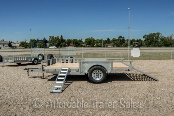 2023 MVM 6' x 12' (All Galvanized Steel) Heavy Duty Utility Trailer- 5K ...