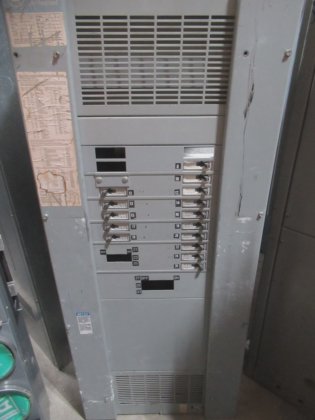 Westinghouse PRL4 Panelboard 400A Main Lug 277/480 Volt 3PH 4W- E1678 ...
