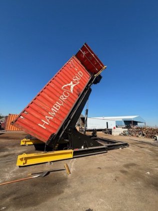 A-Ward- 20′ Container Tilter in Easton, MD, USA