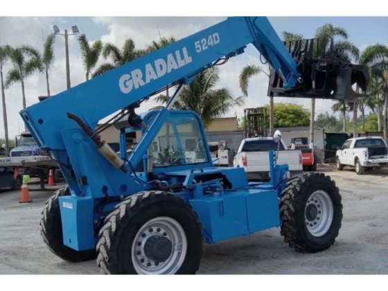 2002 GRADALL 524D TELEHANDLER in Miami, FL, USA