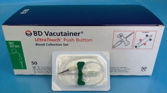 BD (Becton Dickinson) Vacutainer UltraTouch 367365 in Plymouth, MN, USA