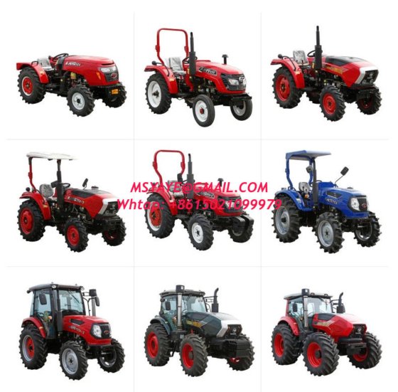 Agricultural Machine Large Farm Tractor Weichai Engine 220HP 200hp 4WD ...