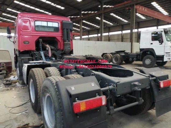 dumper semi trailer tractor head 6 4 10 Tires Sinotruck Howo tipper ...