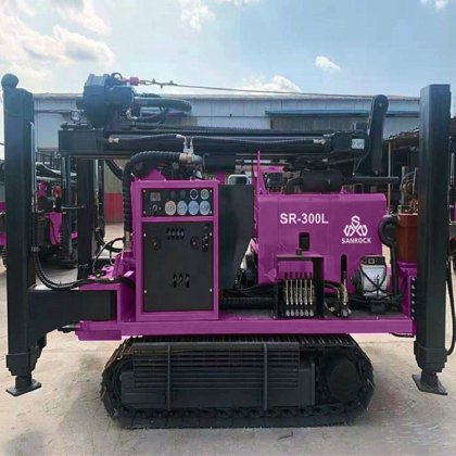 Nouvelle Puissante foreuse de puits d'eau sur chenilles SR200L foreuse ...