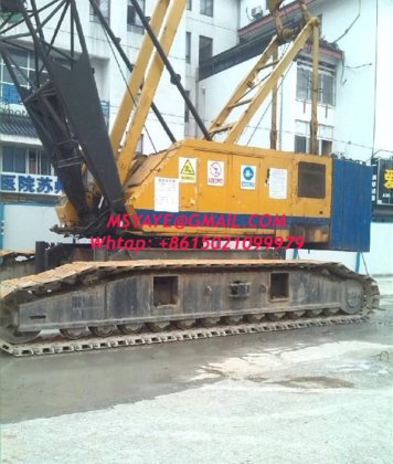 150T crawler crane kobelco crane 7150 in Shanghai, China