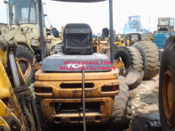 wheel loader TCM 805 mini loader front end loader 2hand in Shanghai, China