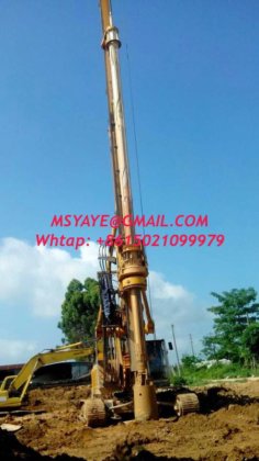 Bauer BG26 Heavy Duty Mining pilling rig Machine in Shanghai, China