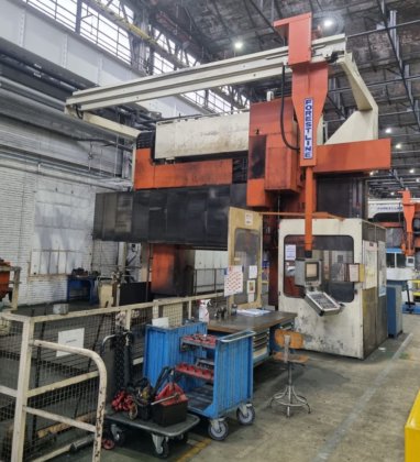 1991 Double column CNC milling machine FOREST LINE in Casale Sul Sile ...