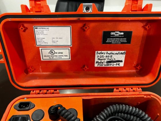 CBS ArcSafe Remote Switch Operator RSO-I-AR Enclosed Control Panel ...