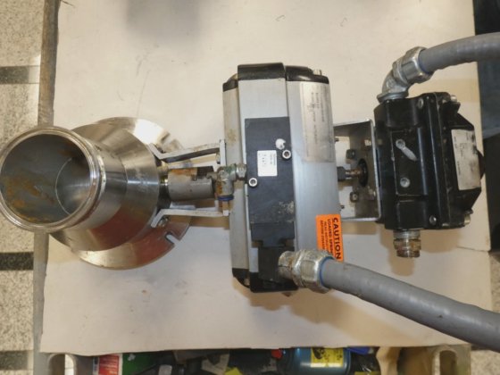 Fluidflow A3 BFT Valve with Flowserve B100C10 Actuator Valves ...