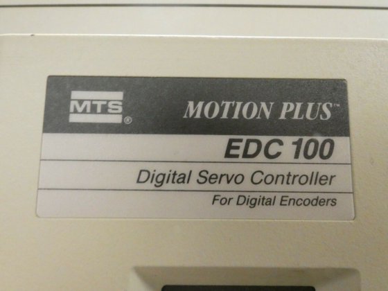 MTS Motion Plus EDC 100 Digital Servo Controller for Digital Encoders ...