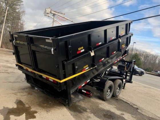 2023 Big Tex Trailers 14RD 14ft roll off gooseneck 2 can package in ...