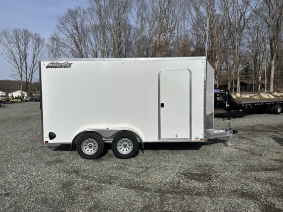 2023 Nitro Trailers ECS 7X14 6'8" tall ramp door in Johnston, RI, USA
