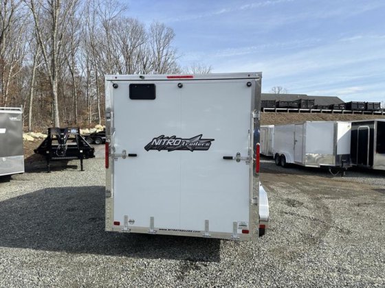 2023 Nitro Trailers ECS 7X14 6'8" tall ramp door in Johnston, RI, USA