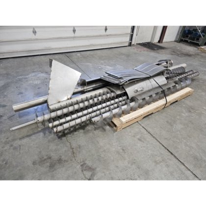 Lump breaker Dewatering Screw Settling Solid Liquid Separation Tank in ...