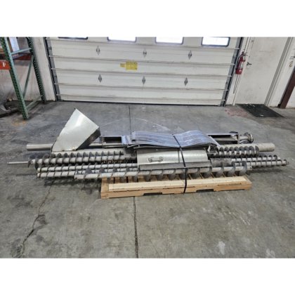 Lump breaker Dewatering Screw Settling Solid Liquid Separation Tank in ...
