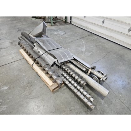 Lump breaker Dewatering Screw Settling Solid Liquid Separation Tank in ...