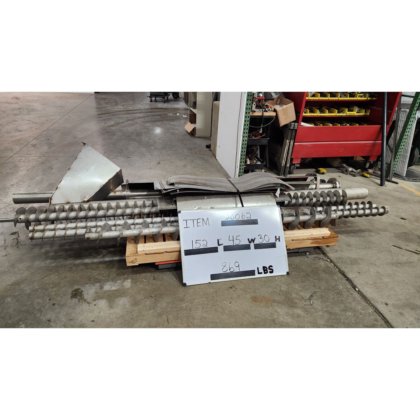 Lump breaker Dewatering Screw Settling Solid Liquid Separation Tank in ...
